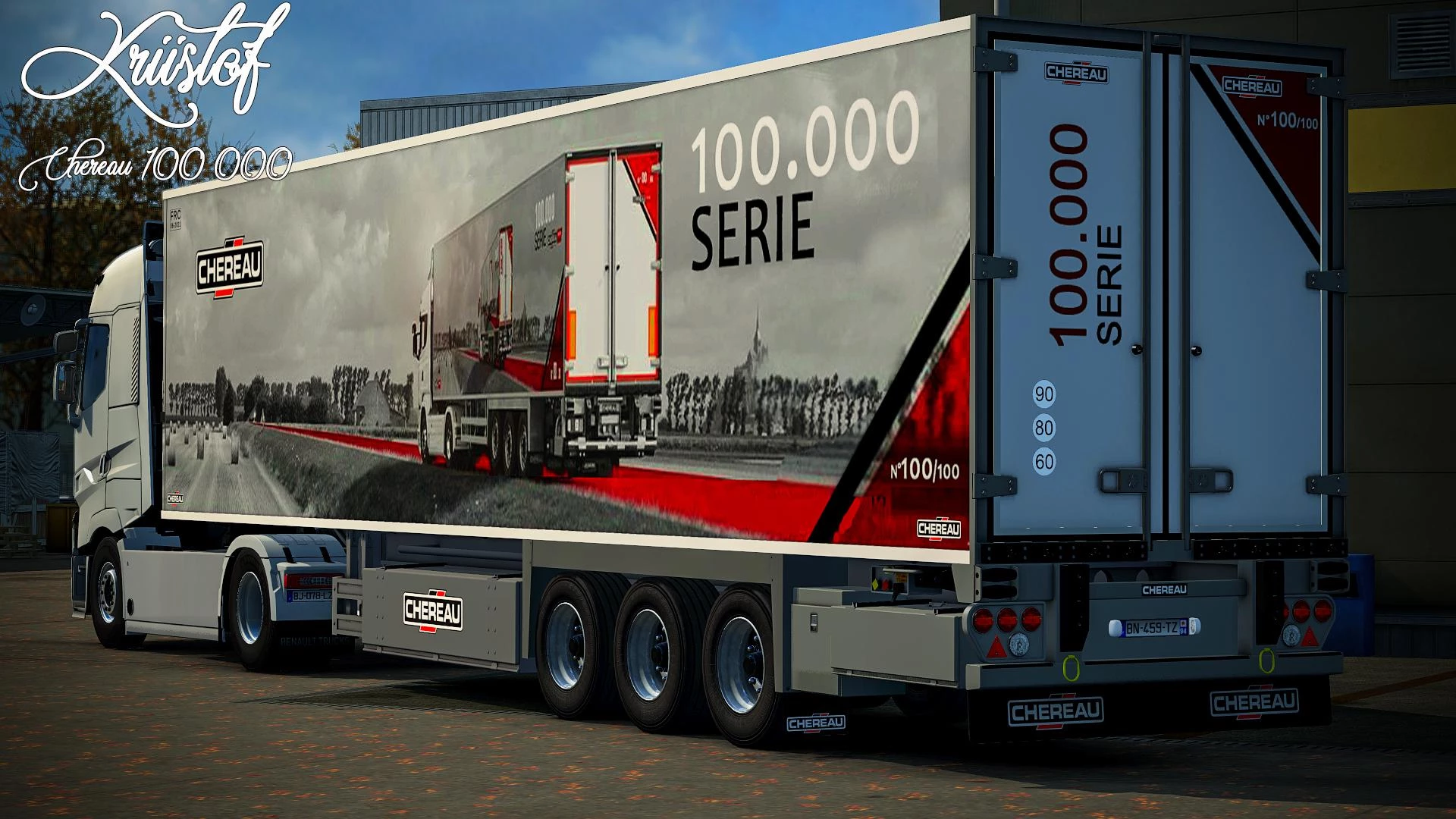 Kriistof Skins Chereau FR Pack 1 - ETS 2