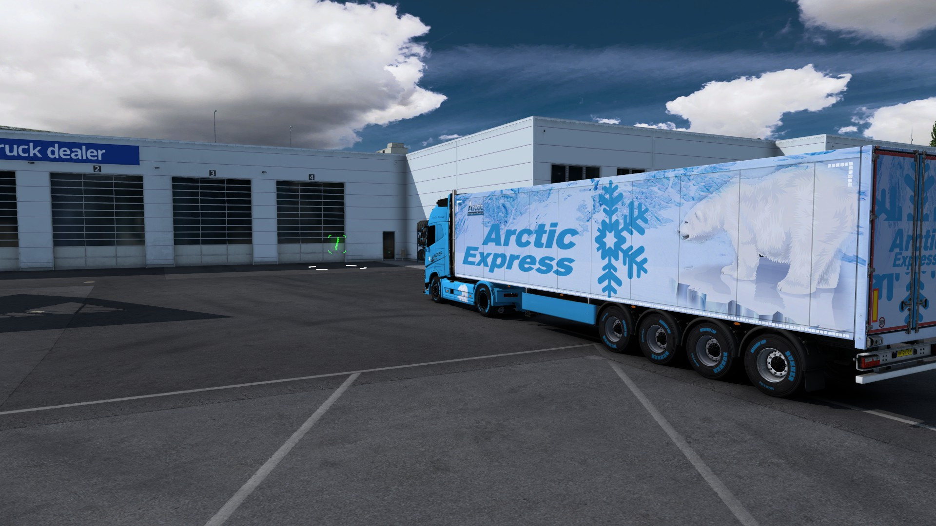 Combo skin Arctic Express 1.0 - ETS 2