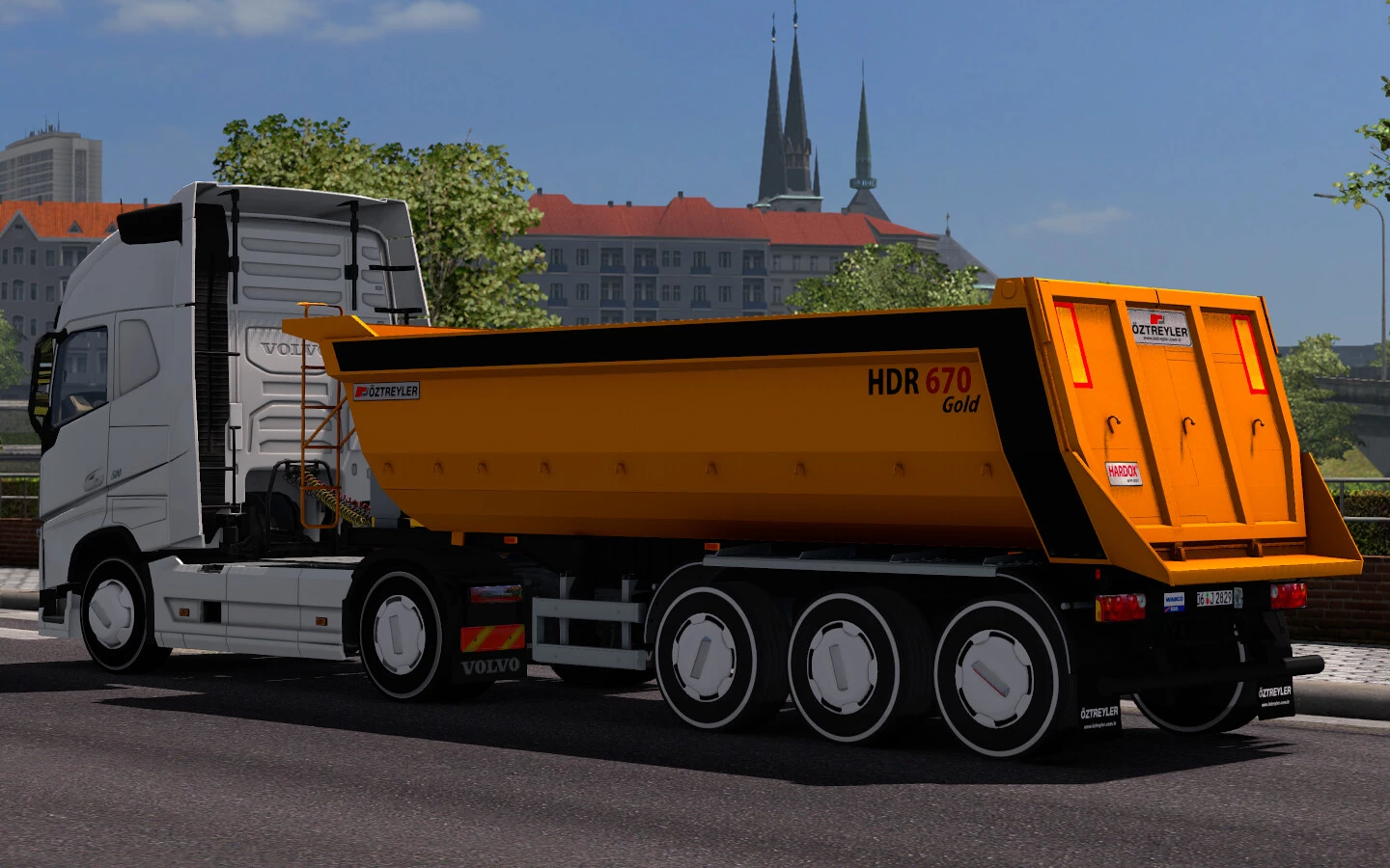 Oztreyler Damper Trailer 2.0 - ETS 2