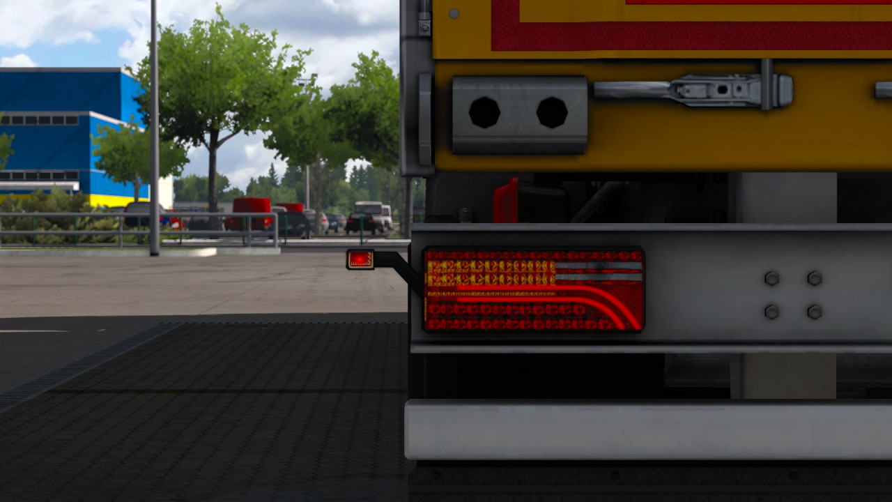 (ETS2) brand new LED tail light for scs box own trailer v 1.38 1.1 ...