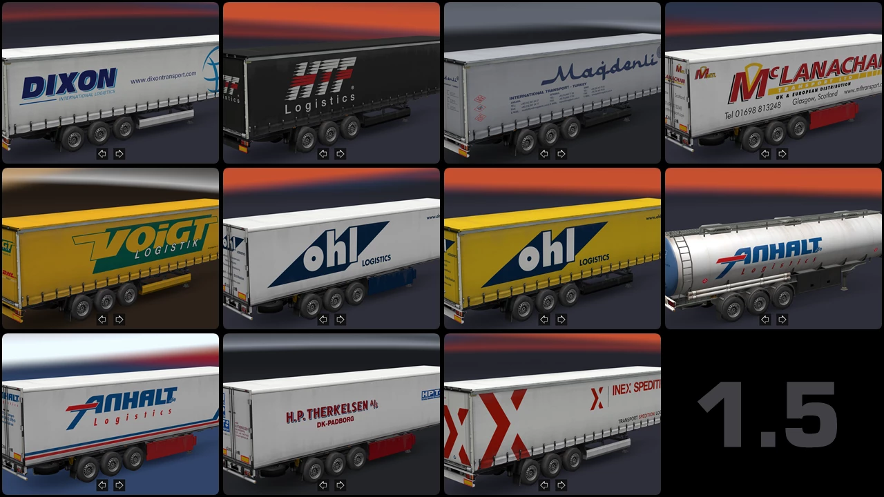 SiSL’s Trailer Pack 2.2 - ETS 2