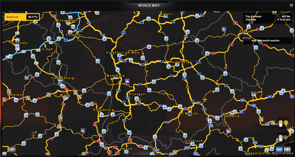 New Map Icon Ets2 Mods - Modland.net 1.0 - ETS 2