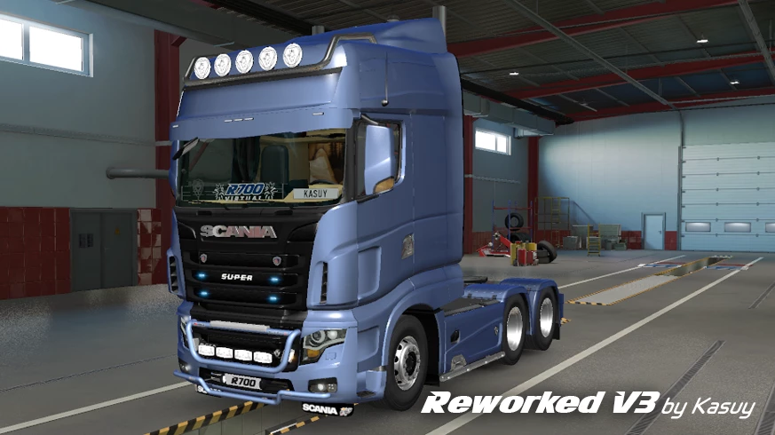 Scania R700 Reworked V3 3 - ETS 2
