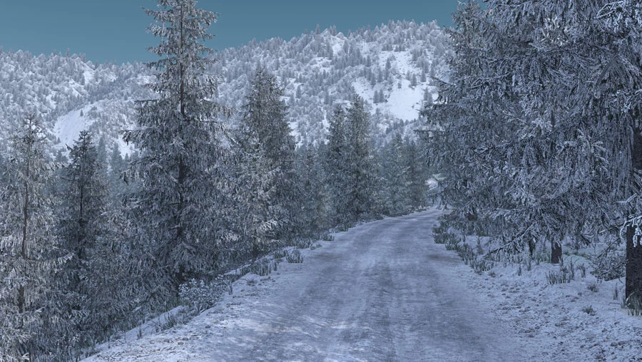Frosty Winter Weather Mod v2.9 - ATS