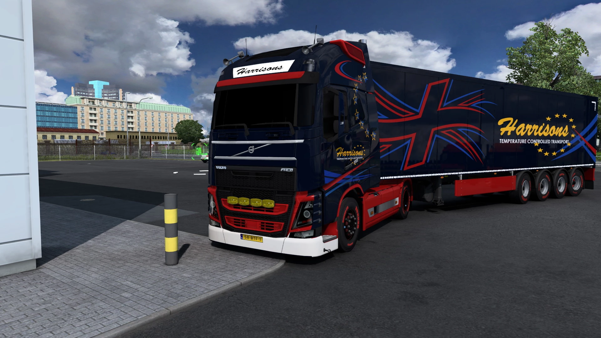 Combo skin Harrisons Transport Volvo 1.0 - ETS 2