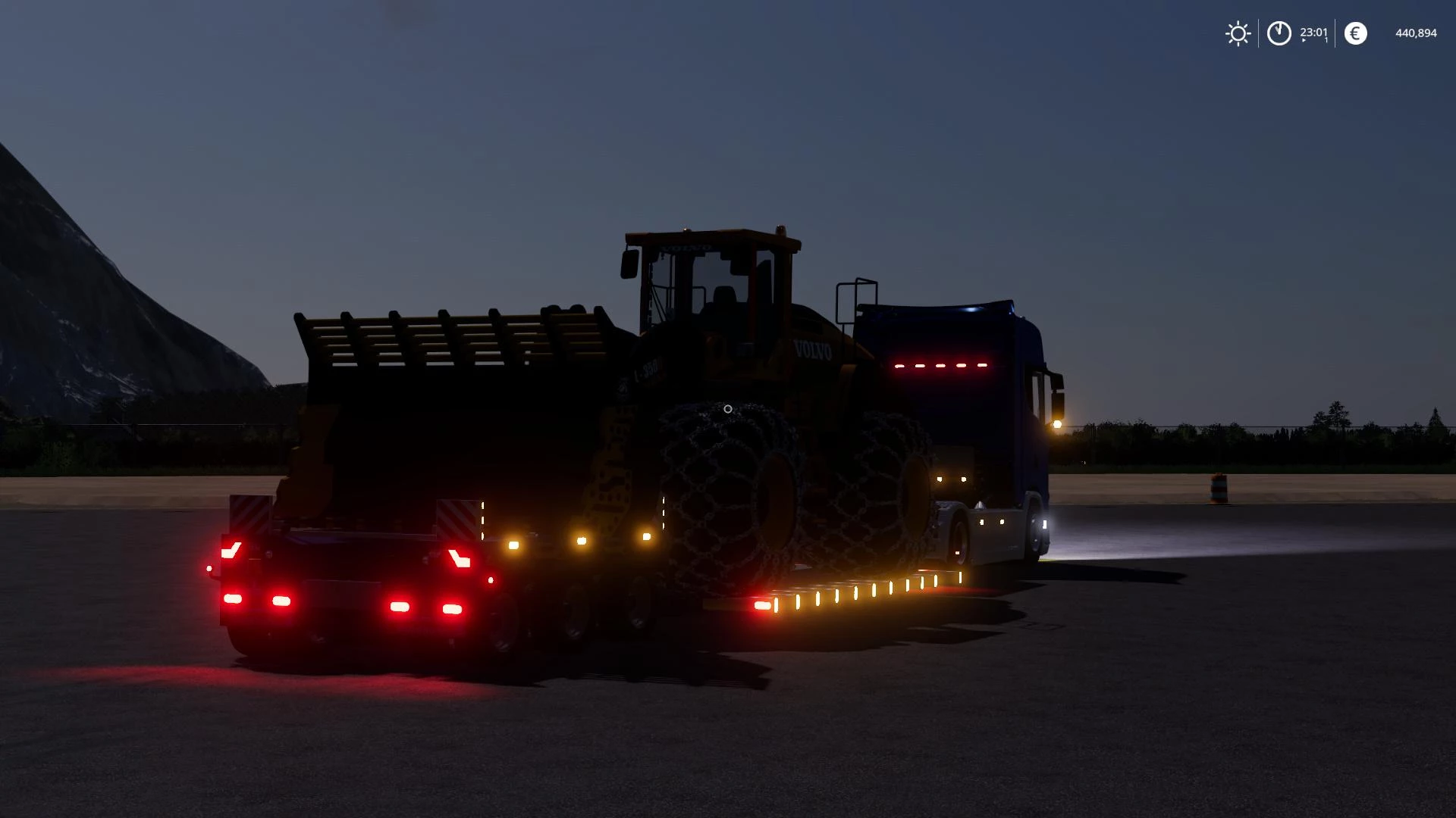 Goldhofer Low Loader With Extensions v 1.0 - FS 19