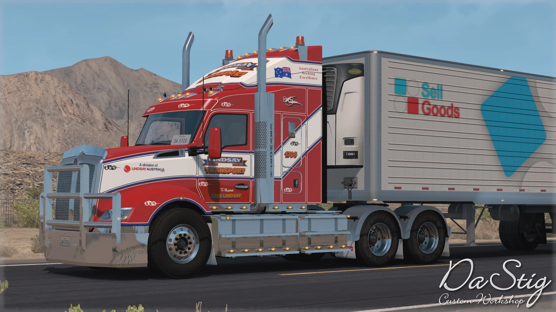 Kenworth T610 v1.6.39 1.39.x v1.6.40 (1.40) - ATS