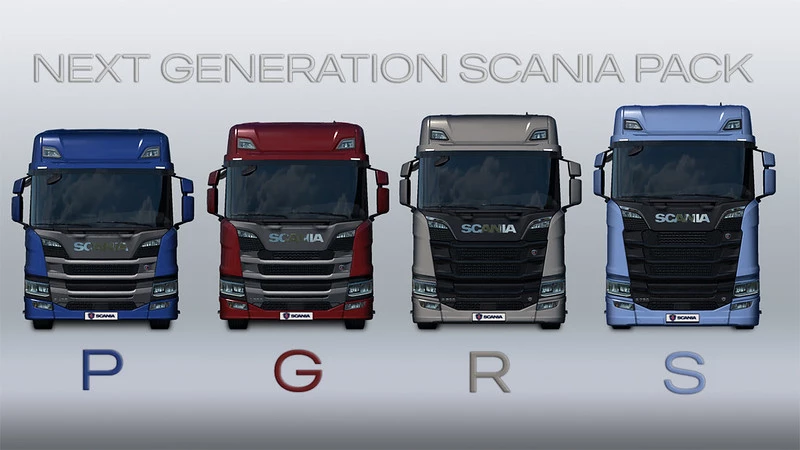 Next Generation Scania P G R S v2.6.3 - ETS 2