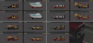 Low Bed Personal Trailer Mod For ETS2 Multiplayer v1.0 - ETS 2