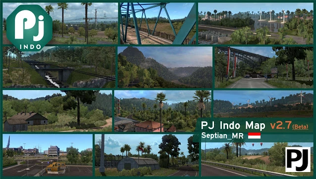 PJ Indo Map v2.76 - ETS 2