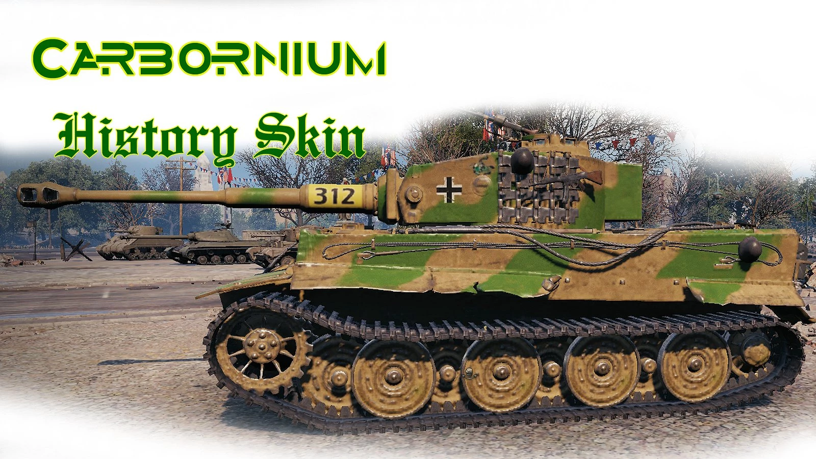 Tiger I, 505th PzDiv . History Skin 1.2 - WoT