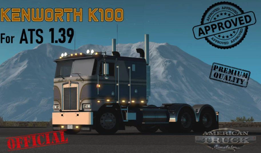 Kenworth k100 ATS v1.3 (1.39) v1.3 - ATS