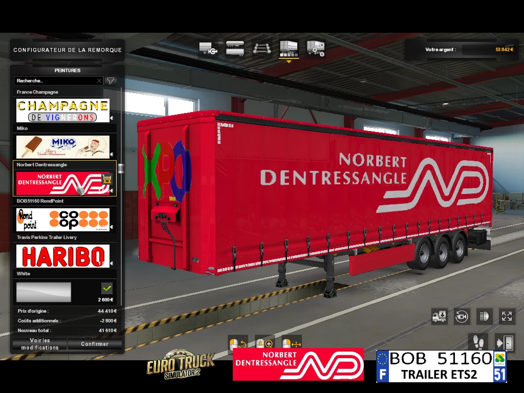 Skin Norbert Dentressangle By BOB51160 1.0.0.0 - ETS 2