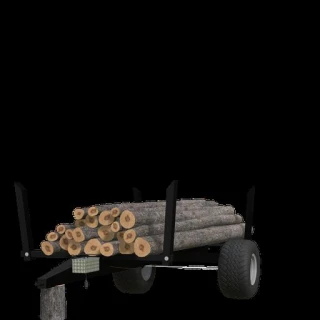 Homemade forest trailer v 1.1 - FS 19