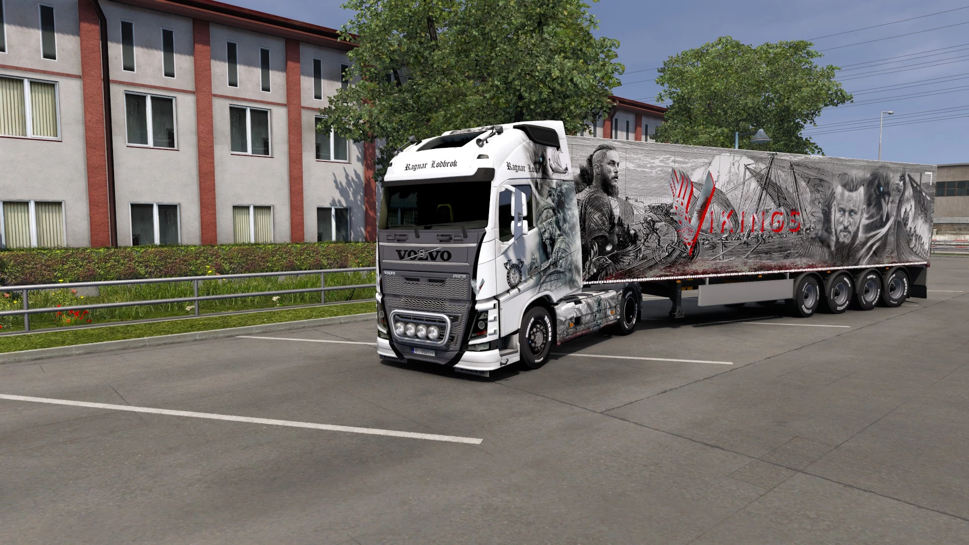 Combo skin Ragnar Lodbrok 1.0 - ETS 2