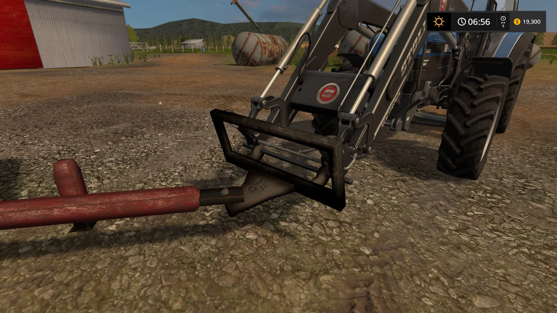 Trailer Attacher for Front Loaders 1.1.2021 - FS 17