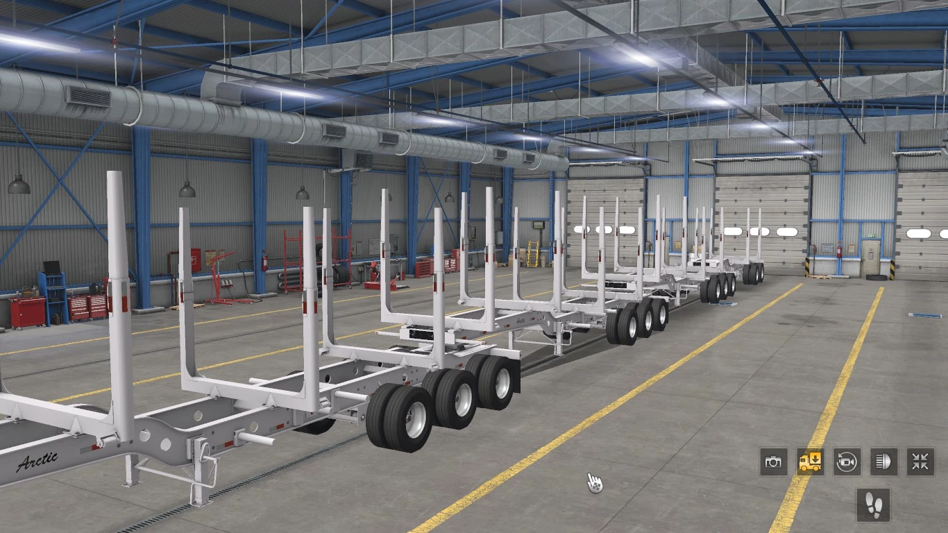 C.A.M. ARCTIC LOGS TRAILER reworked 1.53 - ATS