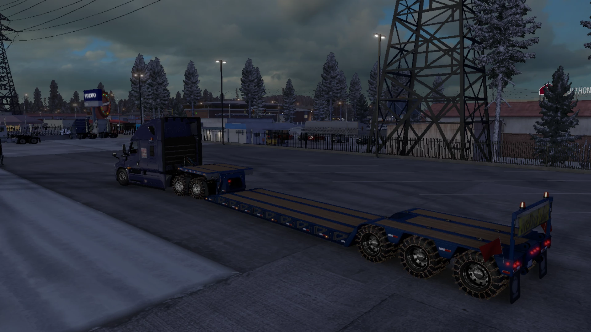Heavy Duty tire and Winter Chain tire for Frosty Heavy Winter mod 1.0 - ATS