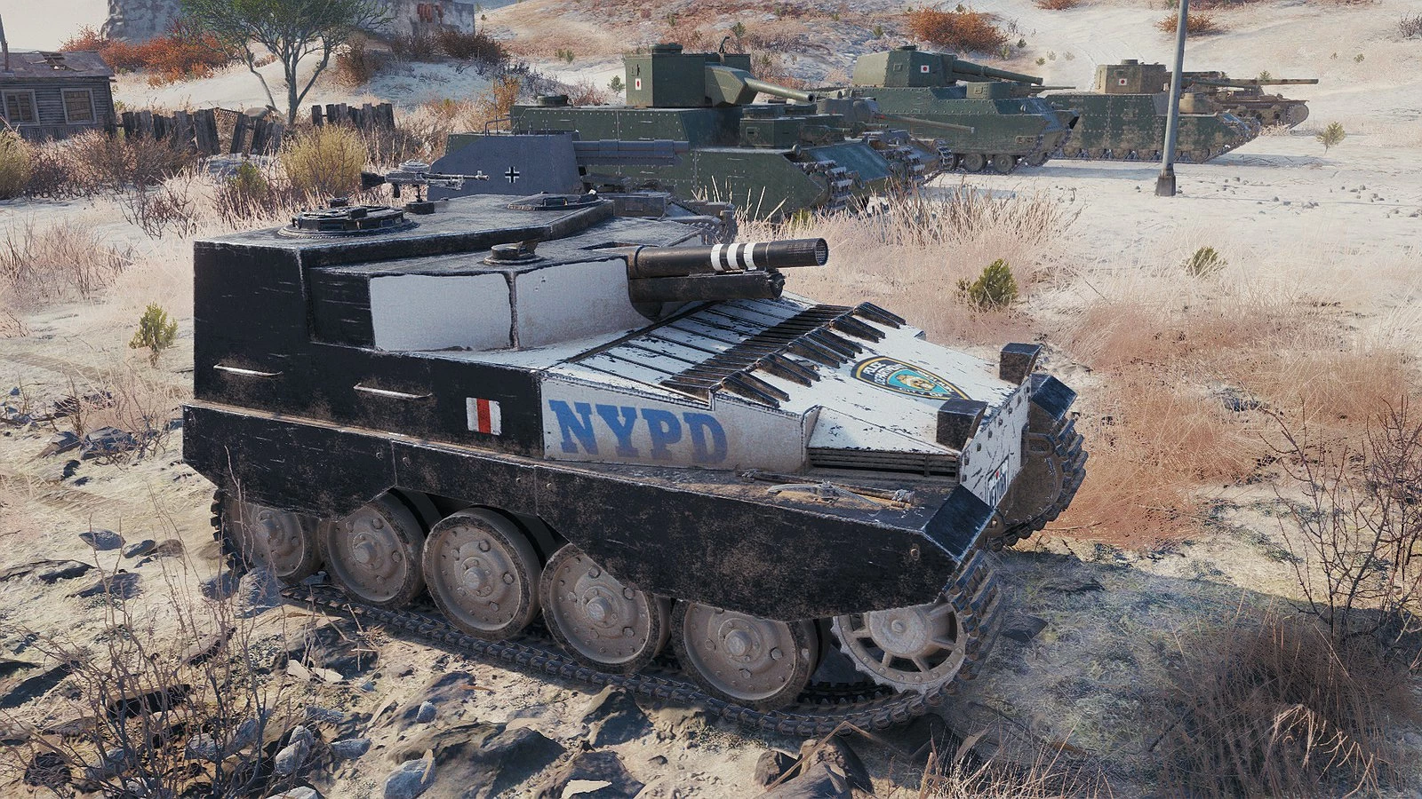 FV 304 "US & GB Police Car" 1.1 - WoT