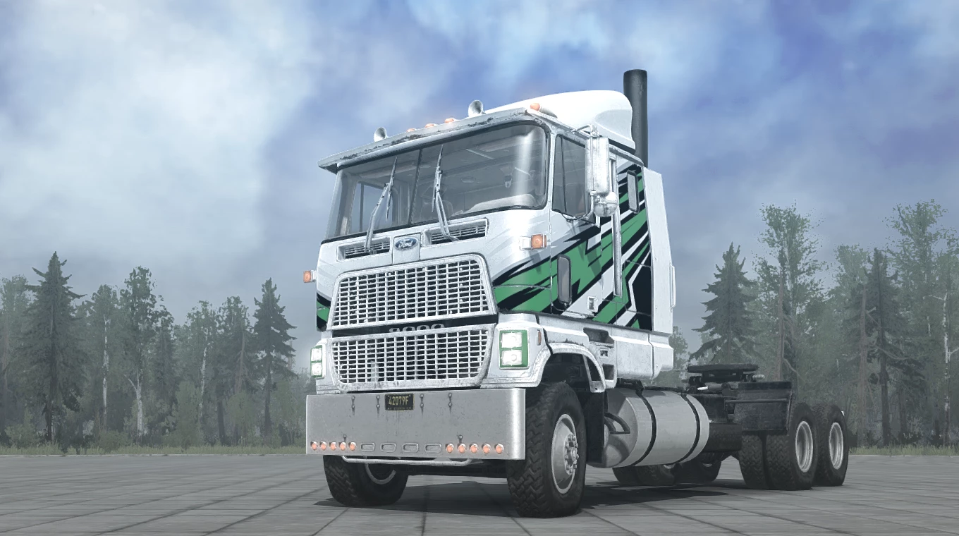 FORD CLT 9000 for MudRunner by ryszard 1.11 - MudRunner