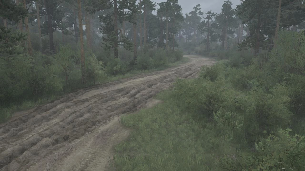 Fields and forest Map 04.12.20 - MudRunner