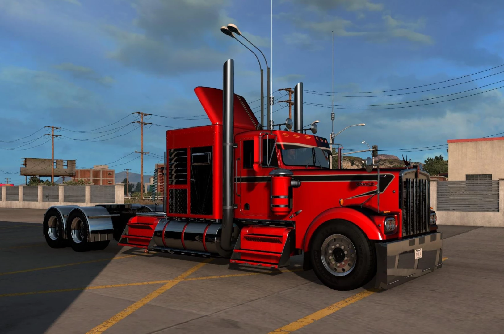 Custom Kenworth W900a