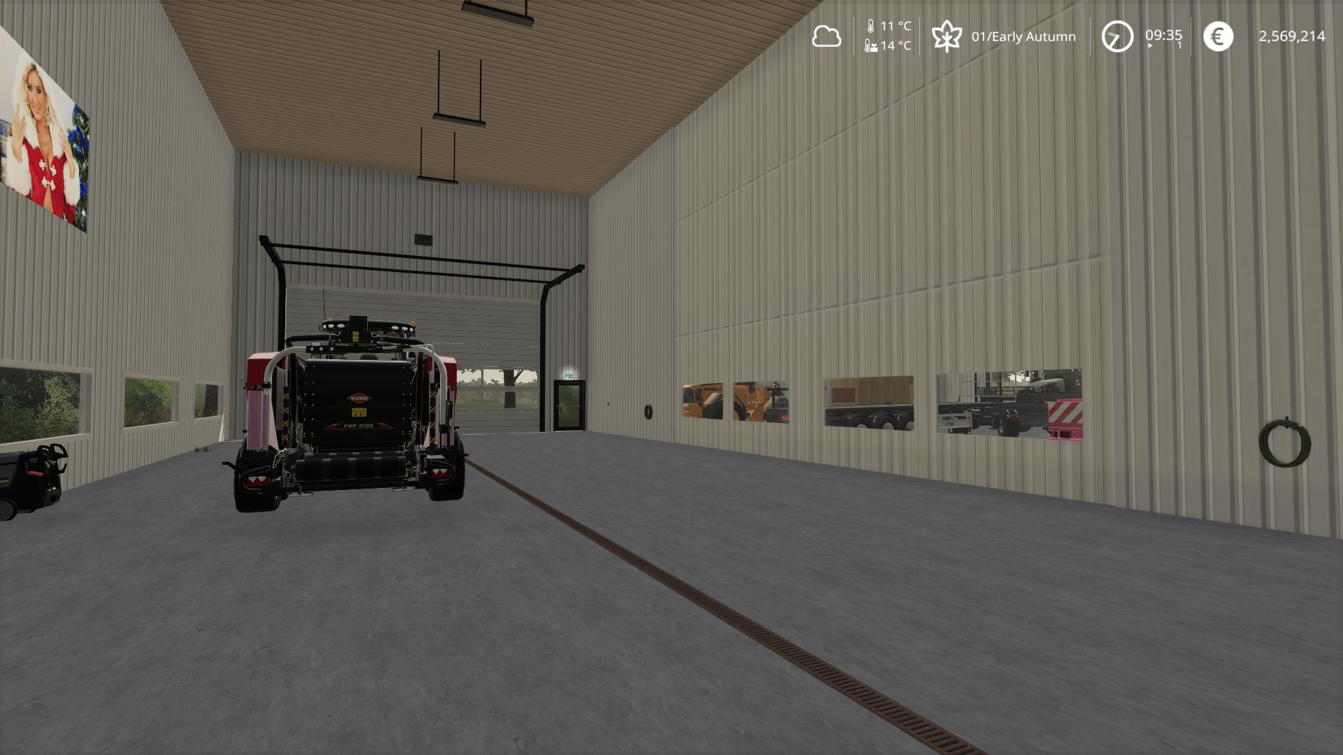 Large Mechanic Shop edit Lantmanenfs v 1.3 - FS 19