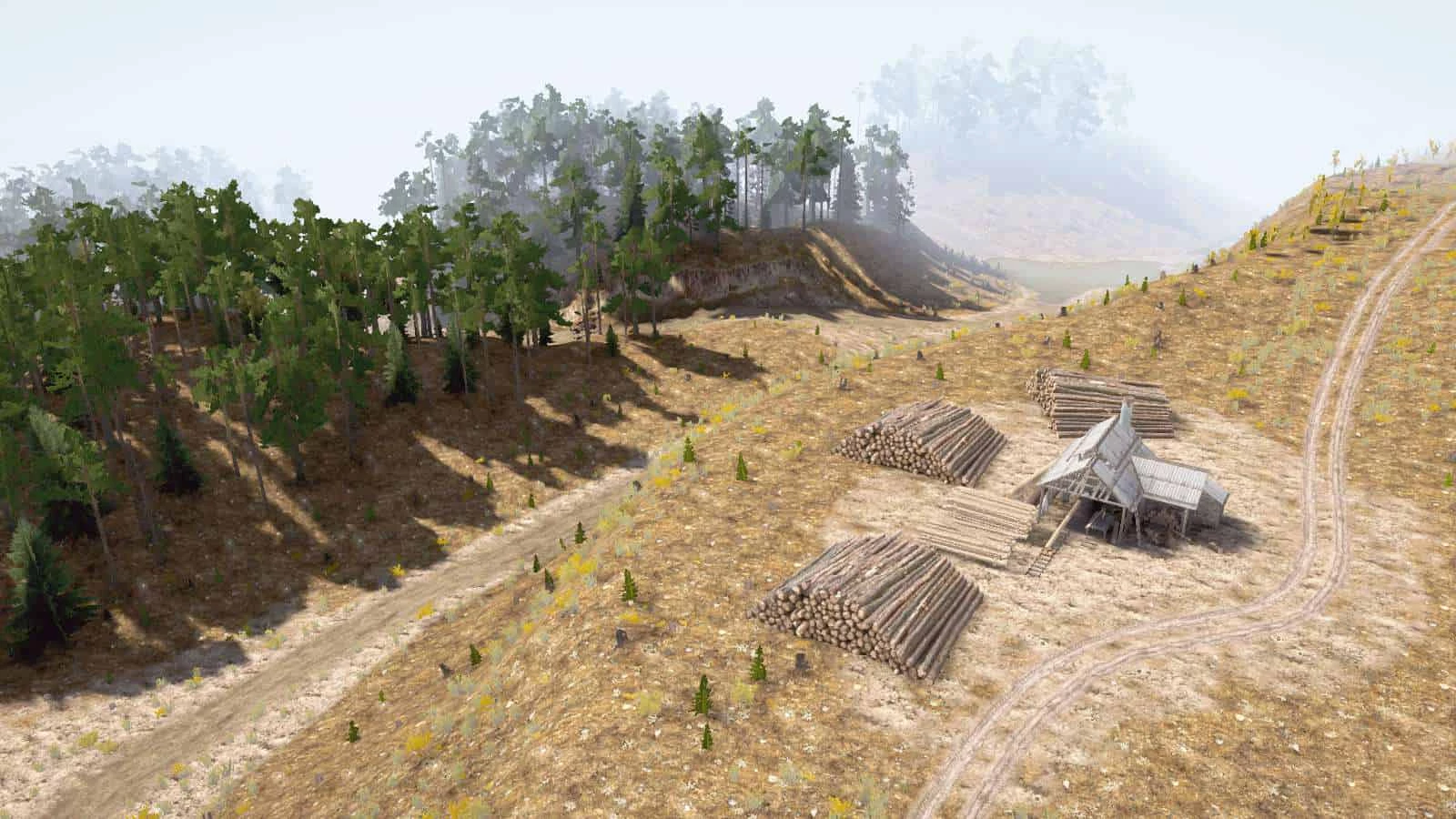 Logging 06 Map 1 - MudRunner