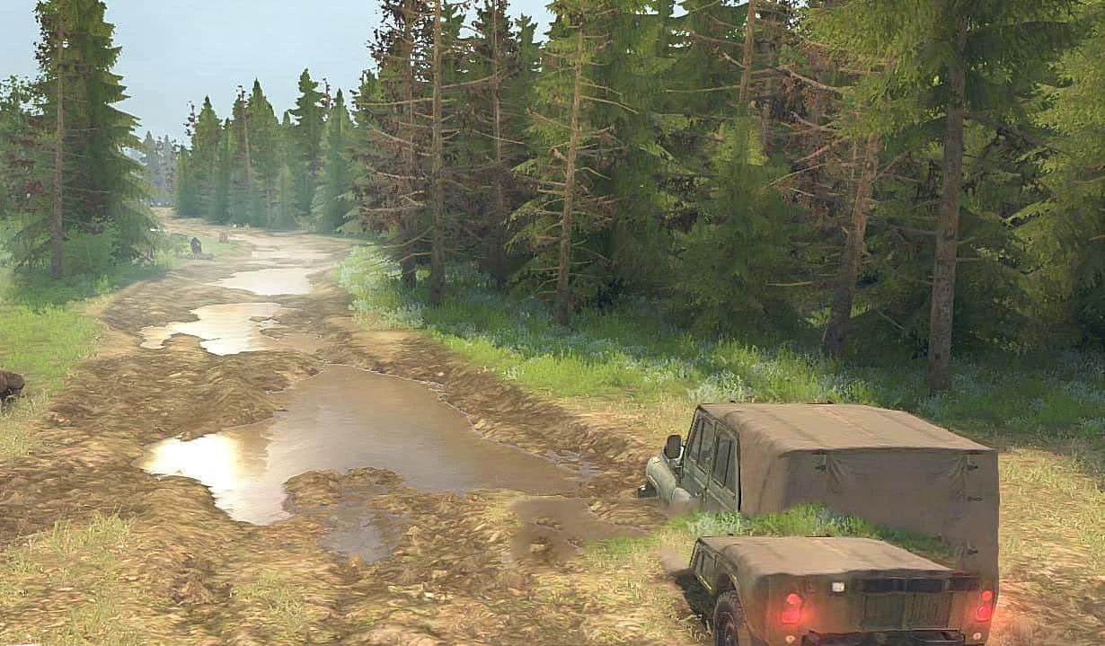 Rural chores Map 1.0 - MudRunner