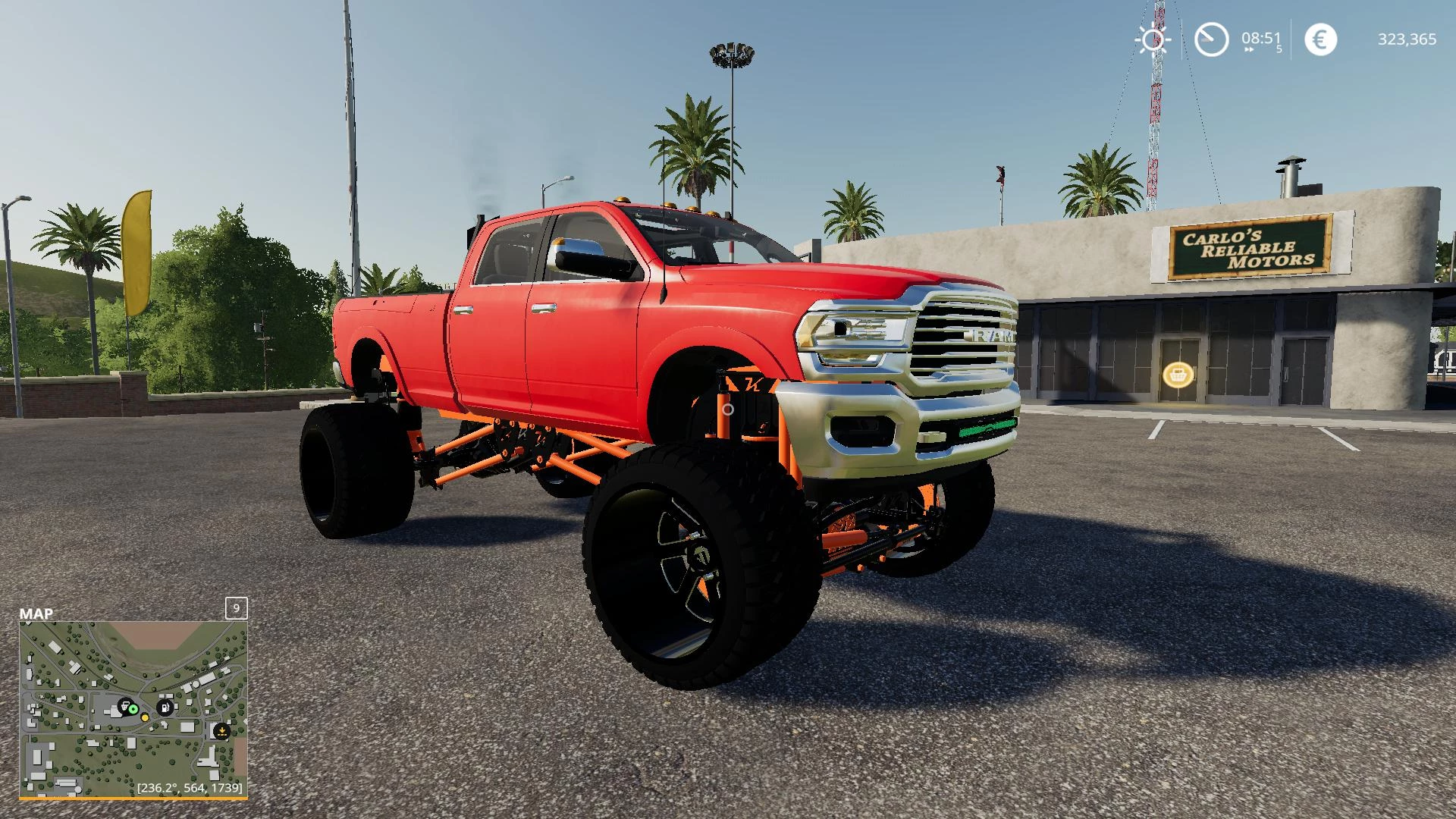 Sema truck Dodge RAM v 3.0 - FS 19