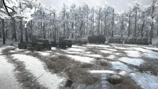 Winter in the taiga Map 1 - MudRunner