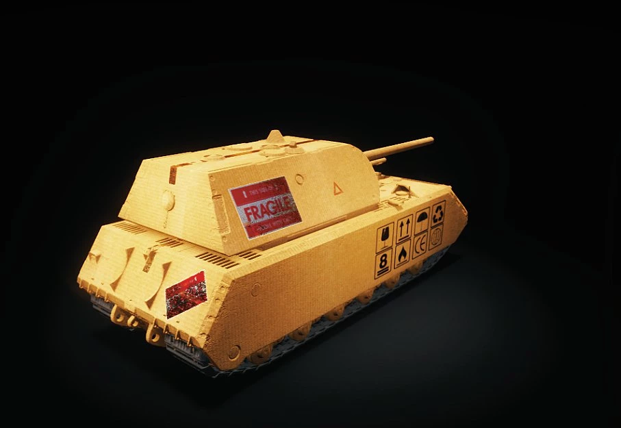 cardboard Maus 1 - WoT