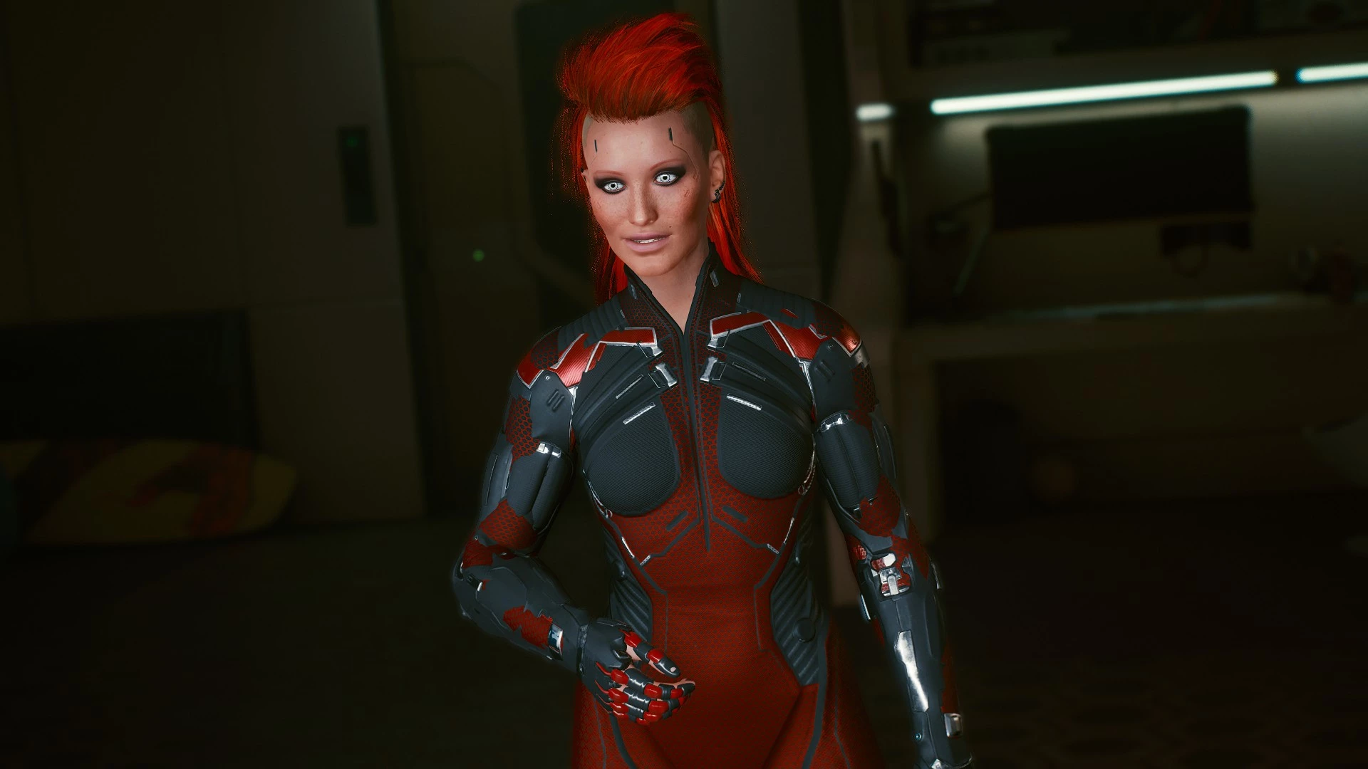 Lady-Bug The Netrunner (CyberCAT Preset) 1 - Cyberpunk 2077