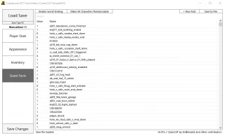 Save Editor (Project CyberCAT-SimpleGUI) v0.08a - Cyberpunk 2077