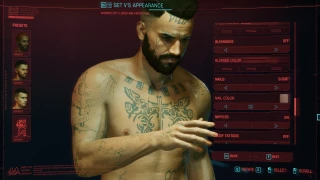 Advanced V Customisation 0.1 - Cyberpunk 2077
