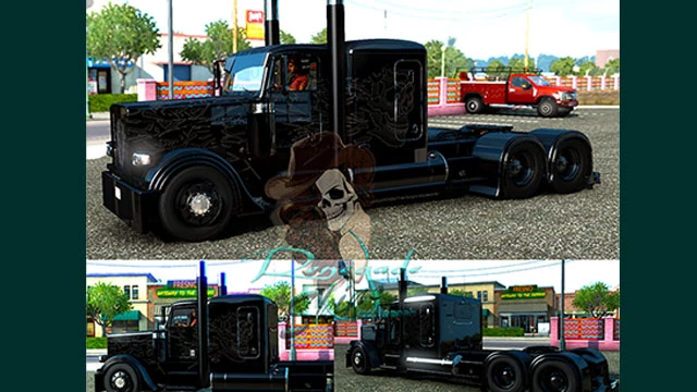 Peterbilt 389 Viper2 Blackout Viper 1.0 - ATS
