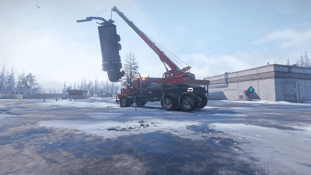 Crane Strength Mod 1.2.0 - SnowRunner