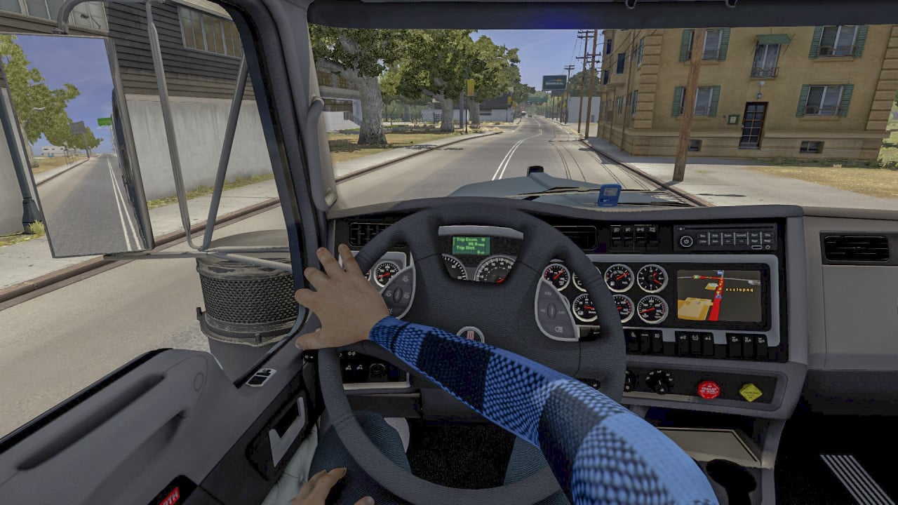 Interior Driver Mod [ANIMATED HANDS] - ATS 1.39,1.40 1.0 - ATS