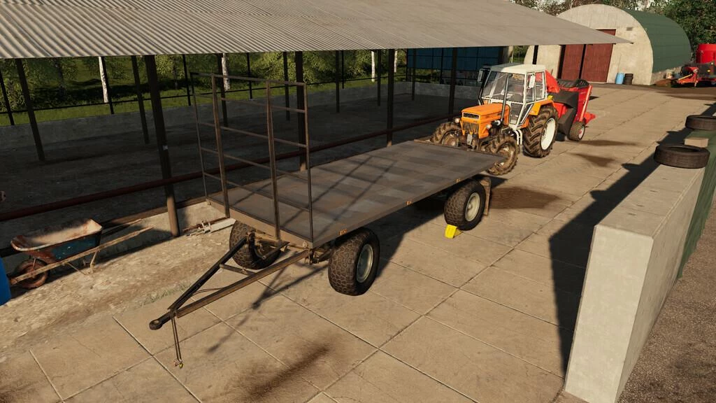 HW80 Bale Trailer v 1.1 - FS 19