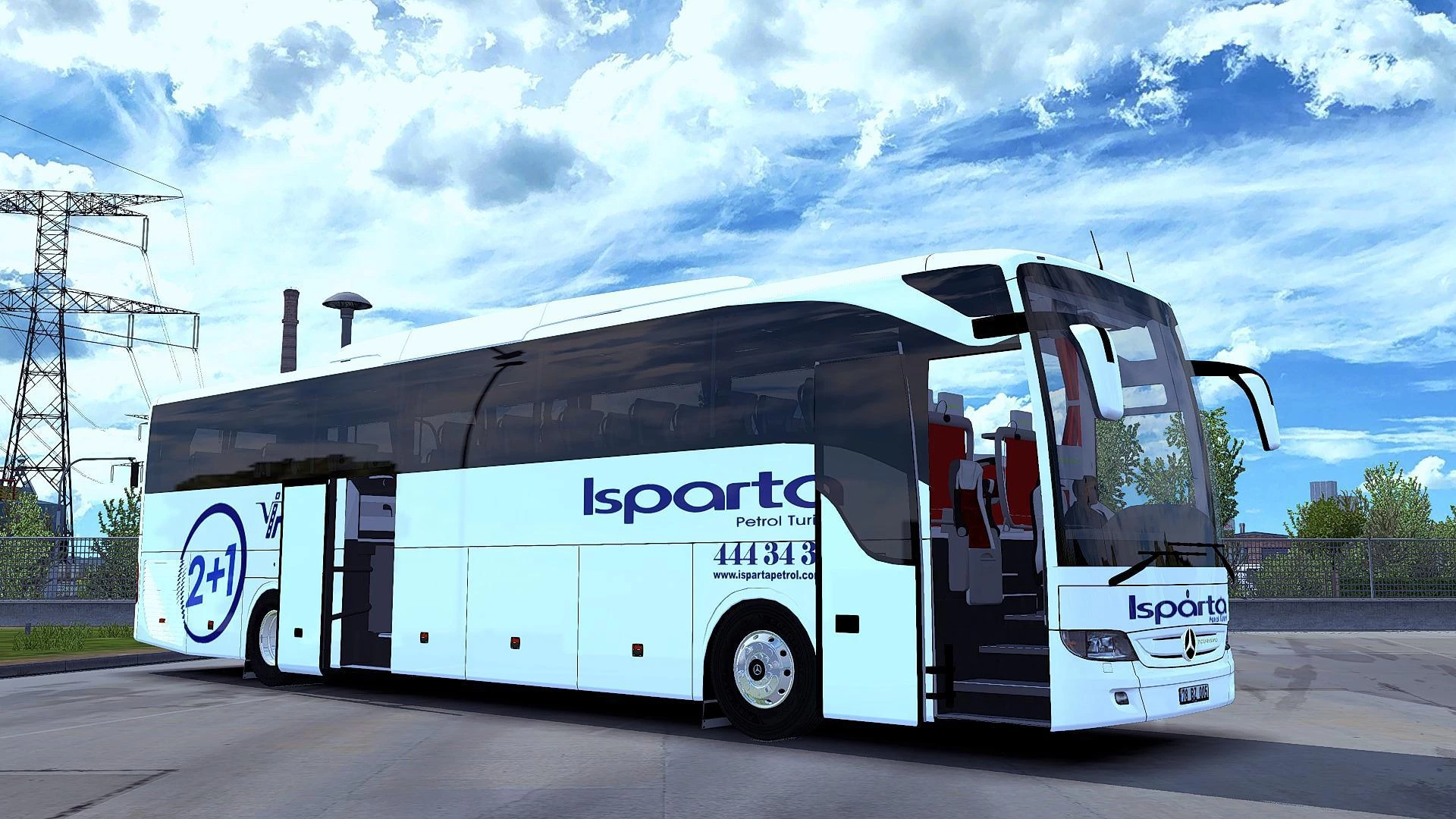 Mercedes-Benz Tourismo 16 RHD|Kanberoğlu Seyahat SkinPack 1.0 - ETS 2