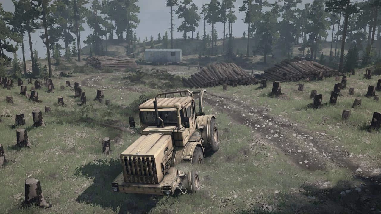 Obdorsk 89 Map 1 - MudRunner