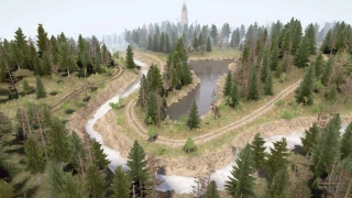 Onigmɑ River Map 1 - MudRunner