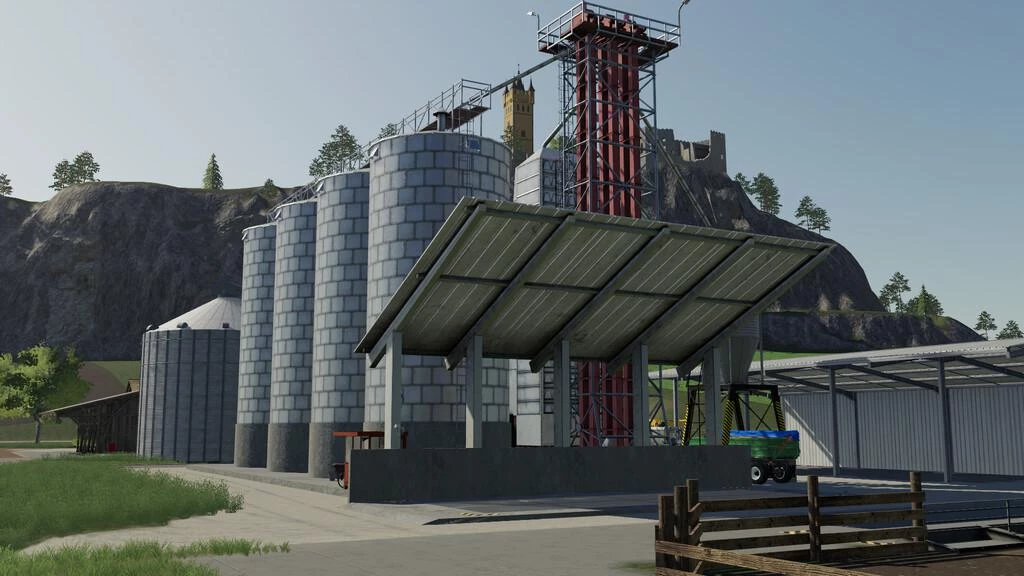 Placeable KS67 Grain Silo v 1.0 - FS 19
