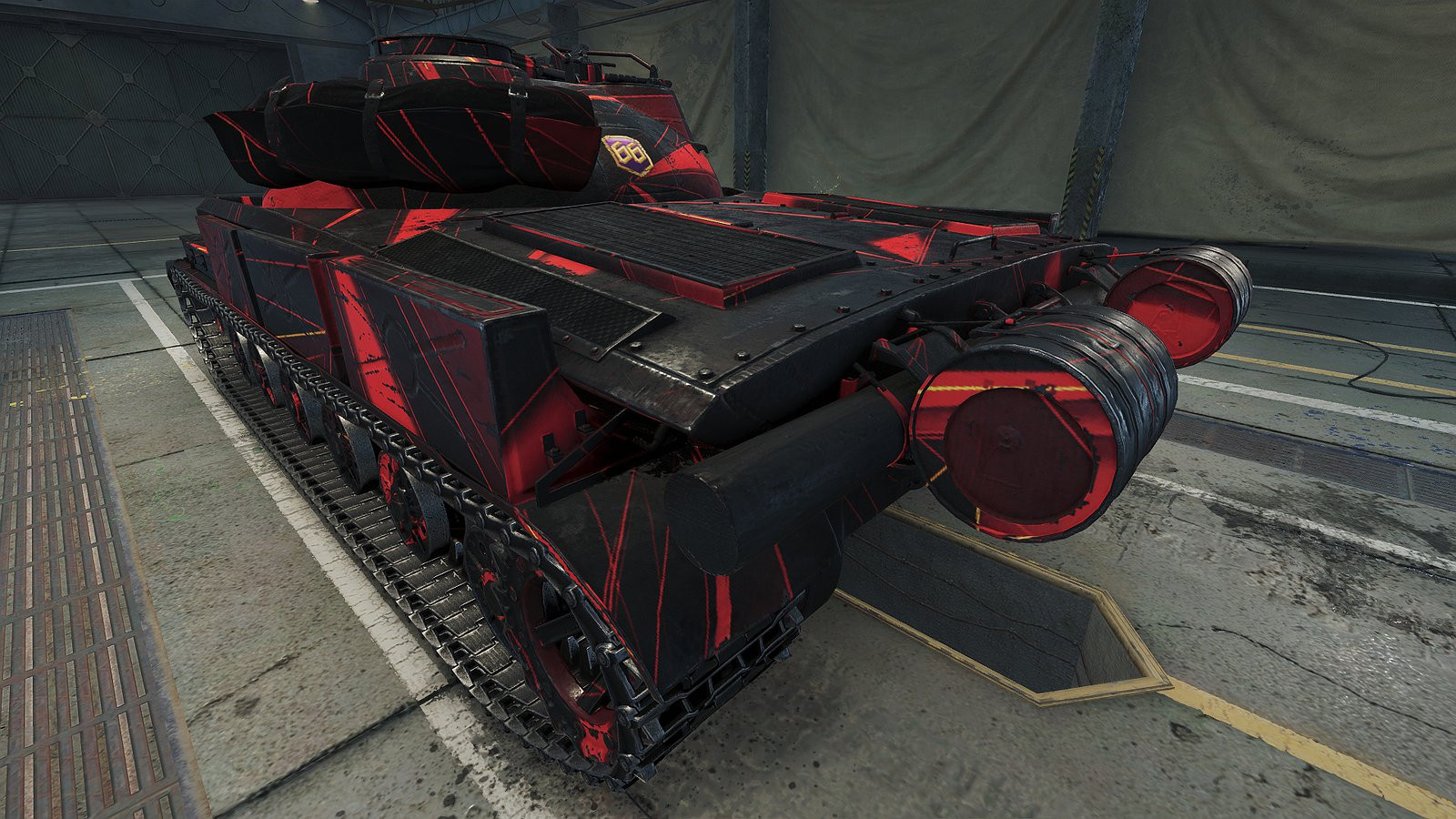 "Shattered Ruby" Obj. 907 skin 1.7.1.2 A - WoT