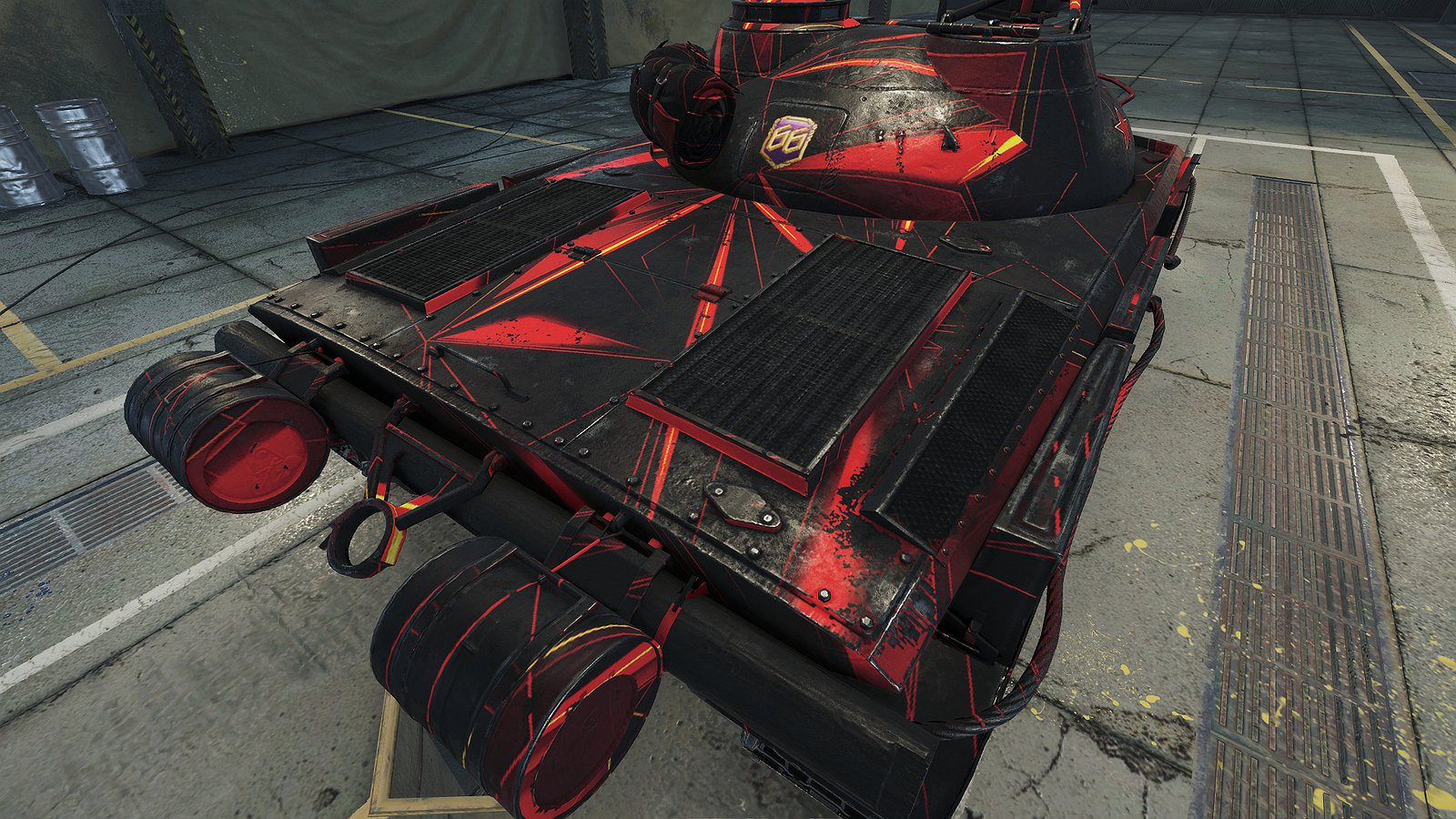 "Shattered Ruby" Obj. 907 skin 1.7.1.2 A - WoT