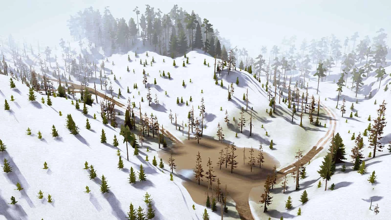 Winter Map 1 - MudRunner