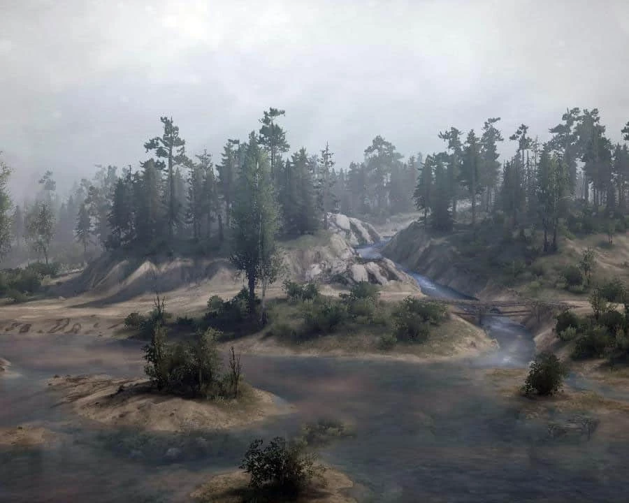 YuMZ Map 1 - MudRunner