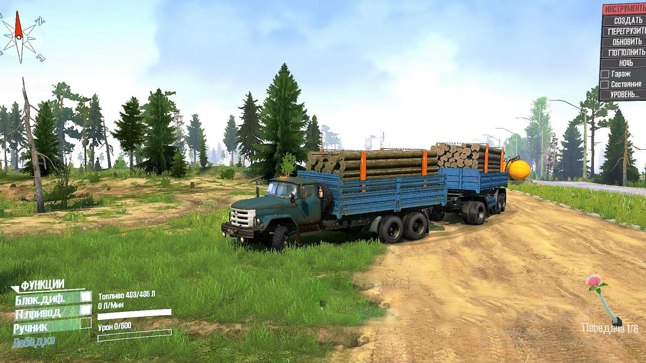 ZIL 133 Truck 1.0 - MudRunner