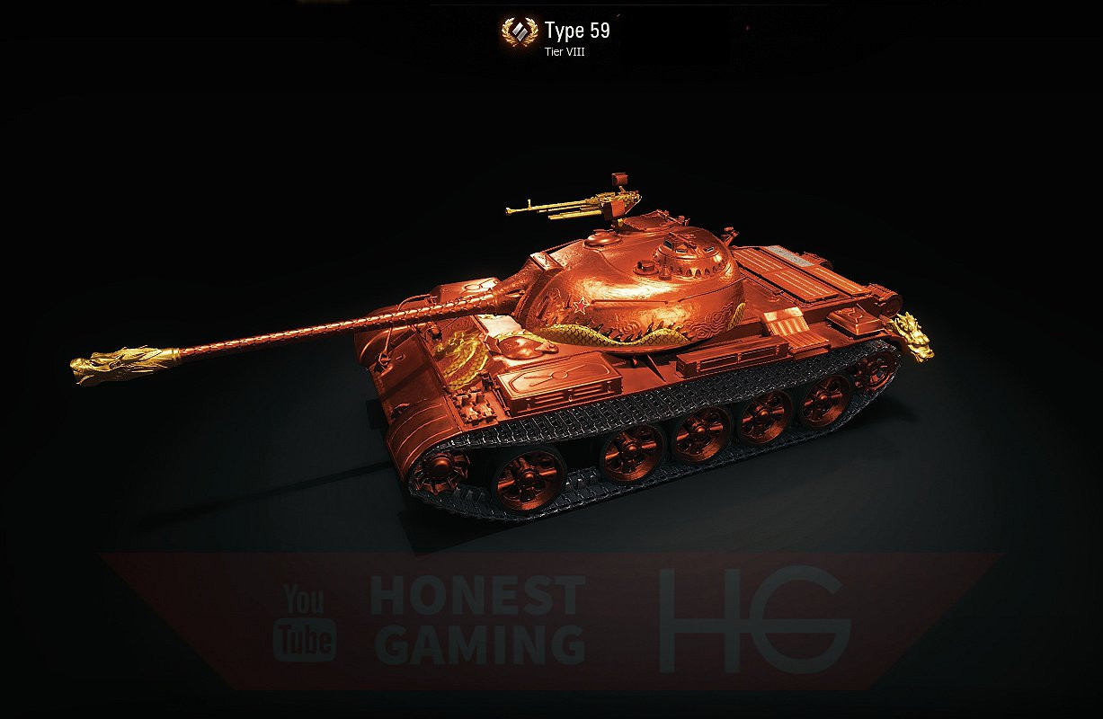 Type 59 Copper and Gold RESKIN/REMODEL 1.9 - WoT