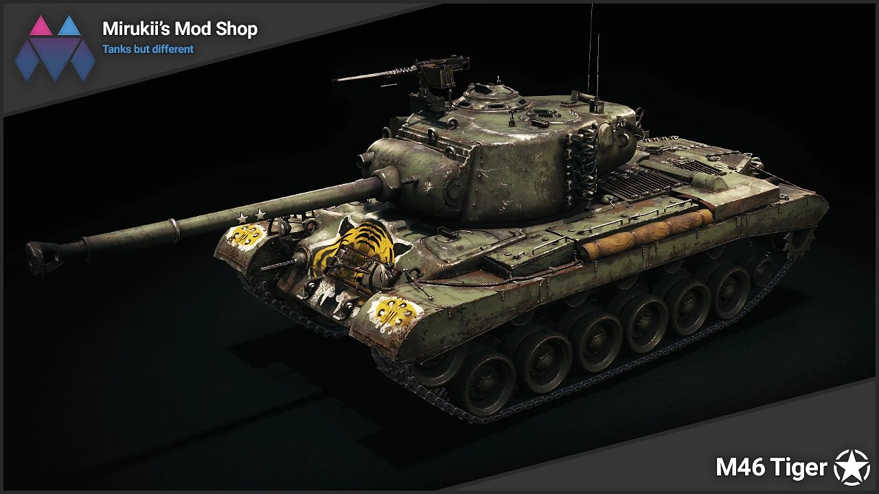 Mirukii's M46 Tiger Remodel 1.10.0.0-0 - WoT